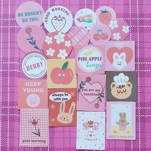 Oh My Lady | Office | 4 Red Cute Stickers | Poshmark